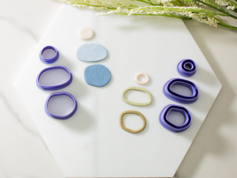 Organic Shapes Polymer Clay Cutters - ShapifyStudio
